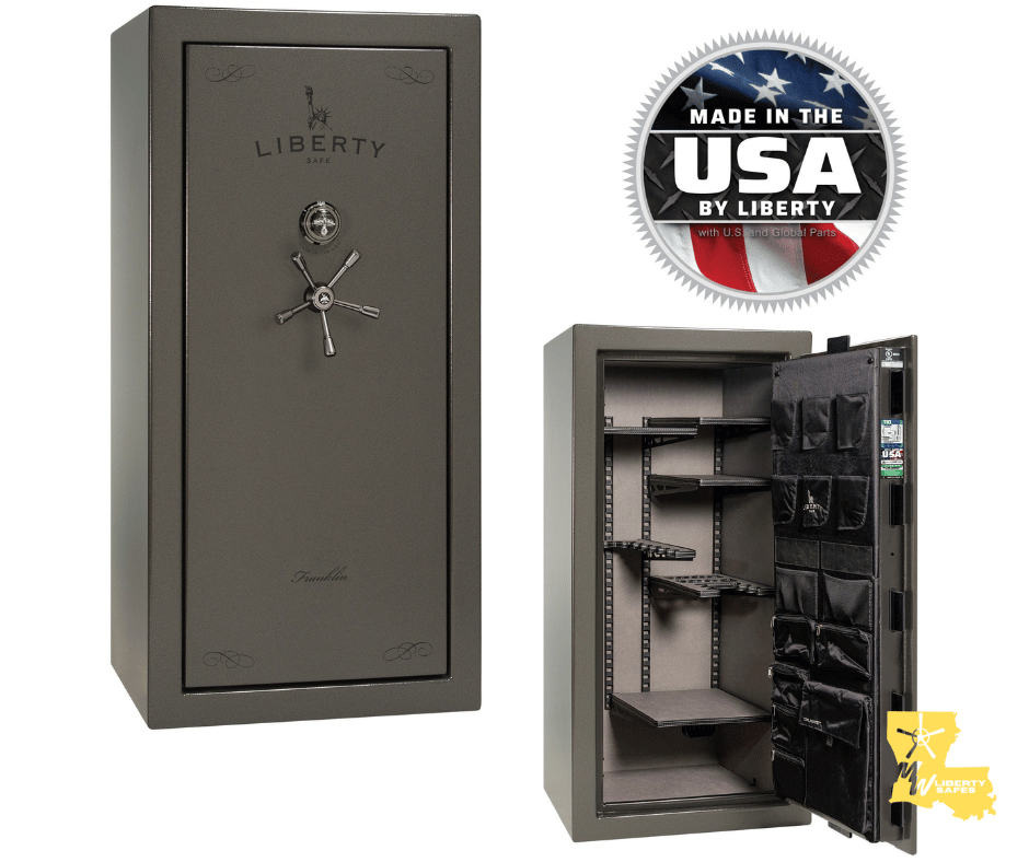 Franklin Series Gun Safes | Baton Rouge | Mike Ward’s Liberty Safes ...